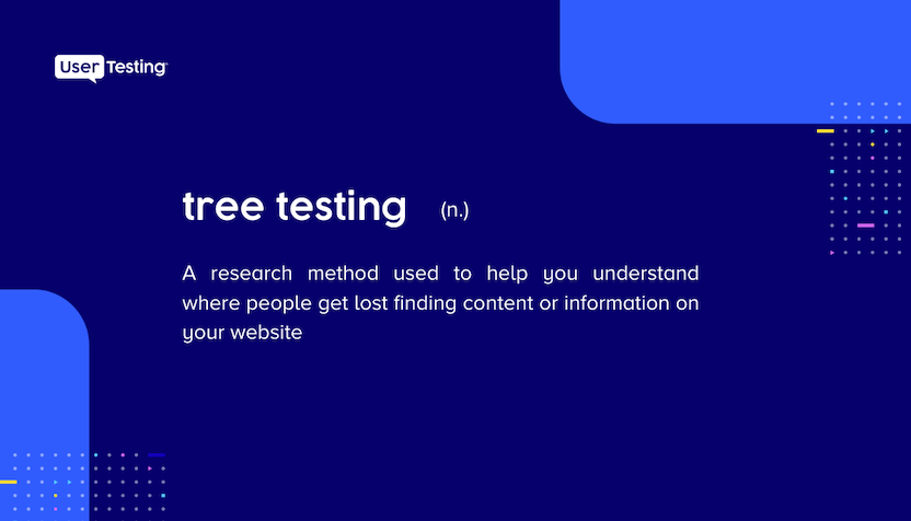Tree Testing How To Evaluate Website Architecture Usertesting Blog